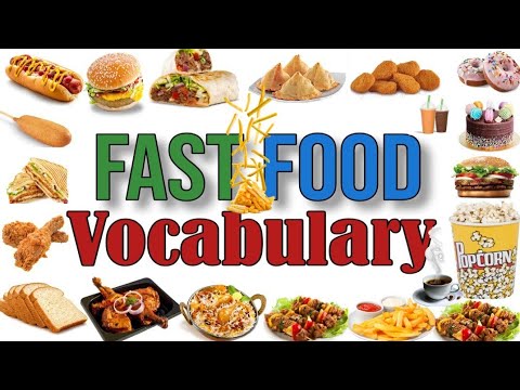 Fast Food Names in English| English Vocabulary - YouTube