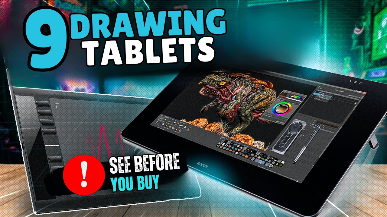 TOP 9 BEST DRAWING TABLETS IN 2025 (Check Out the Best Drawing Tablet ...