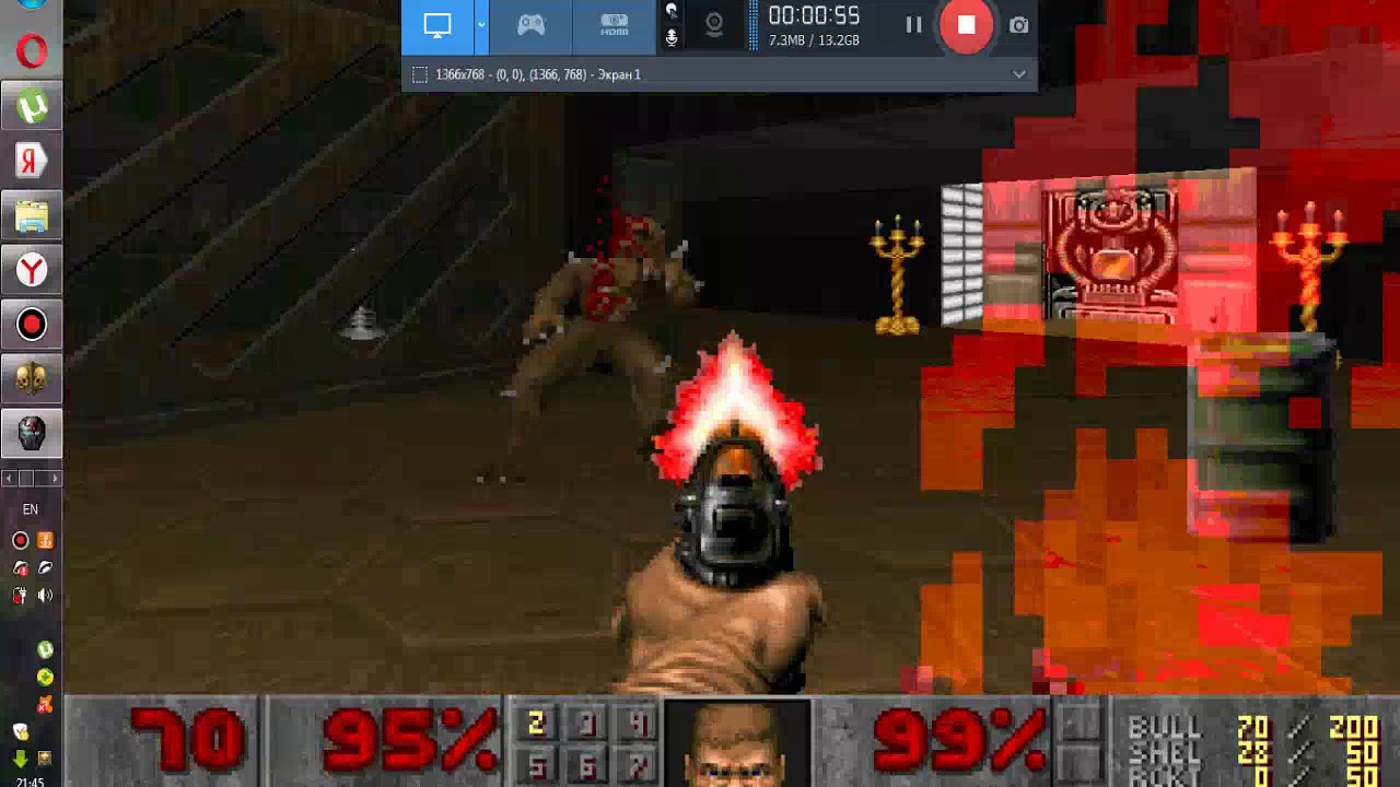 DOOM.1 level - YouTube