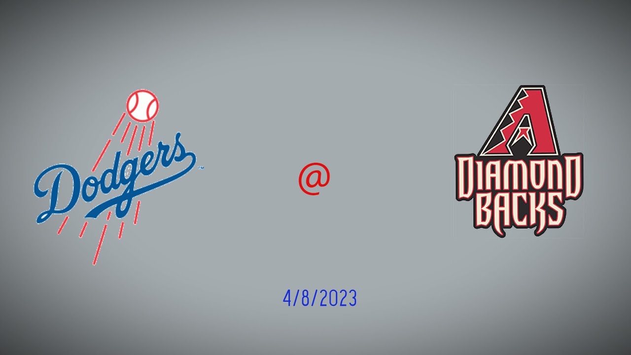 Dodgers vs. Diamondbacks Game Preview 4/8/2023 - YouTube