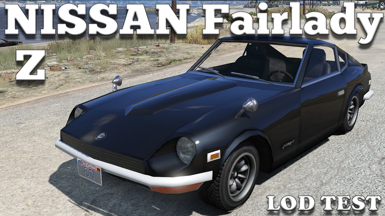 GTA V PC Mods - NISSAN Fairlady Z (S30) [DOWNLOAD] - YouTube