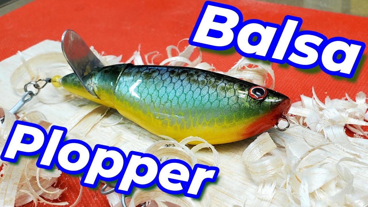 Making a Whopper Plopper from Balsa and Aluminum - YouTube
