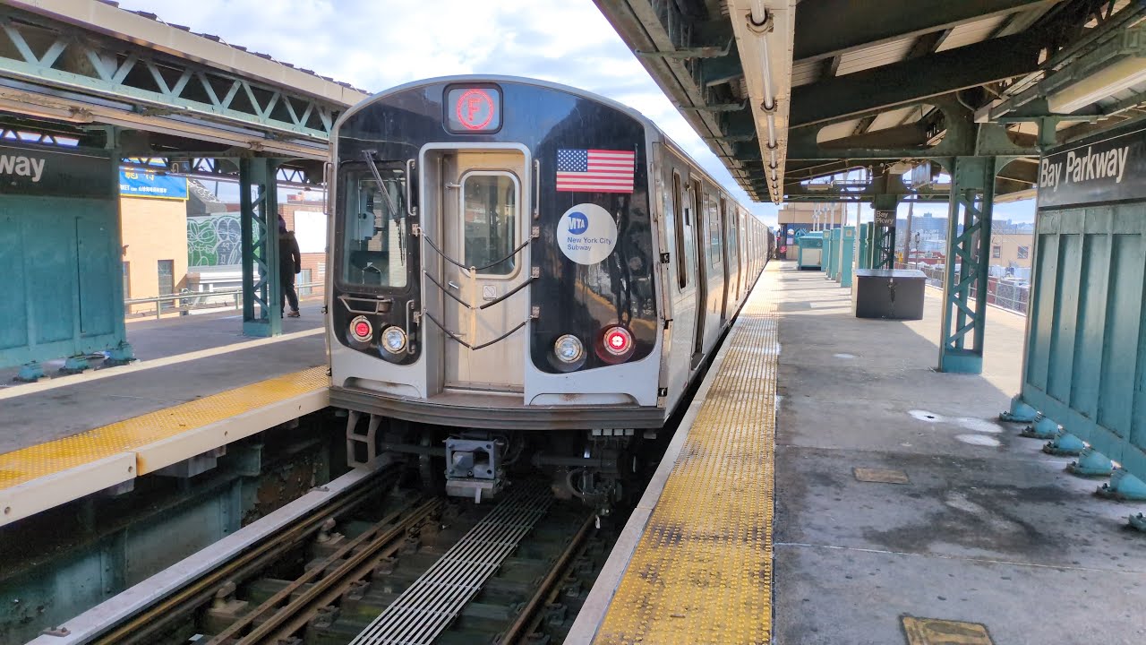 NYC Subway: R179 F Train Rerouted via West End Express Ride from 9 Av ...