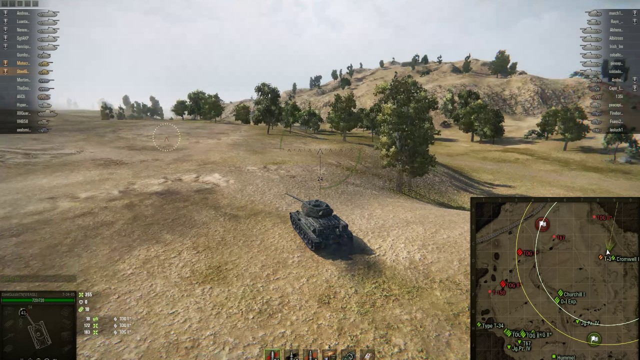 WoT Steppes MT tactics by SteelGutsInTN - YouTube