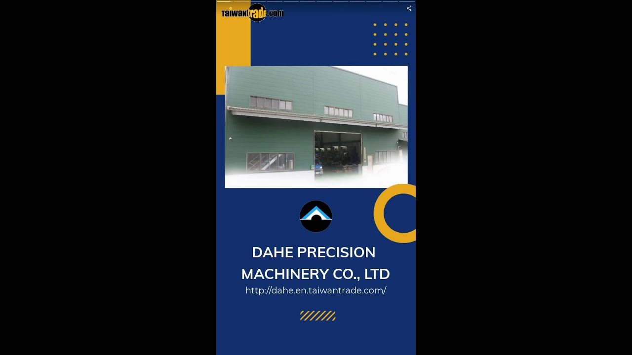 CNC Parts | DAHE PRECISION MACHINERY CO., LTD. | Taiwantrade - YouTube