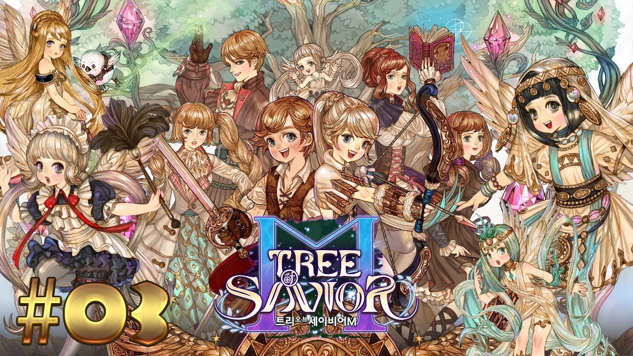 [4K]트리 오브 세이비어M 소드맨 플레이 (Tree of Savior M)(ツリーオブセイヴァーM) - #03 - YouTube