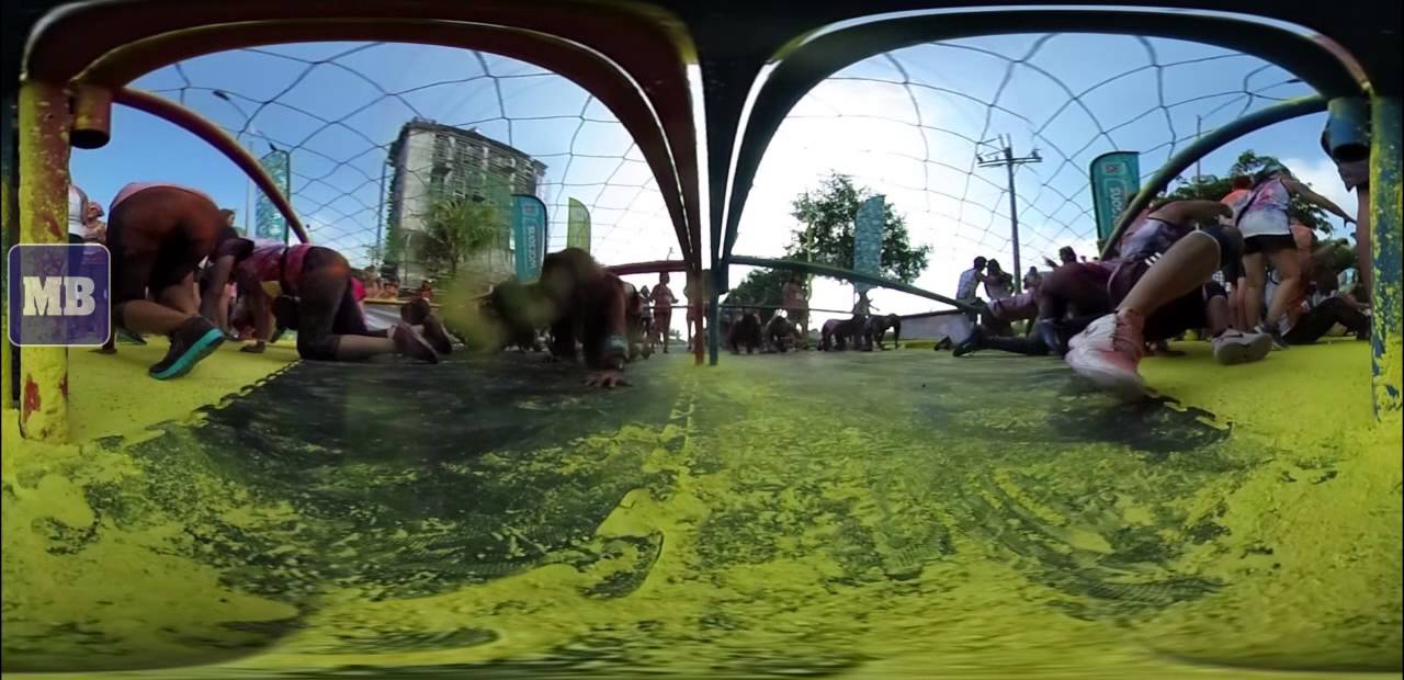 COLOR Manila RUN Obstacle - YouTube