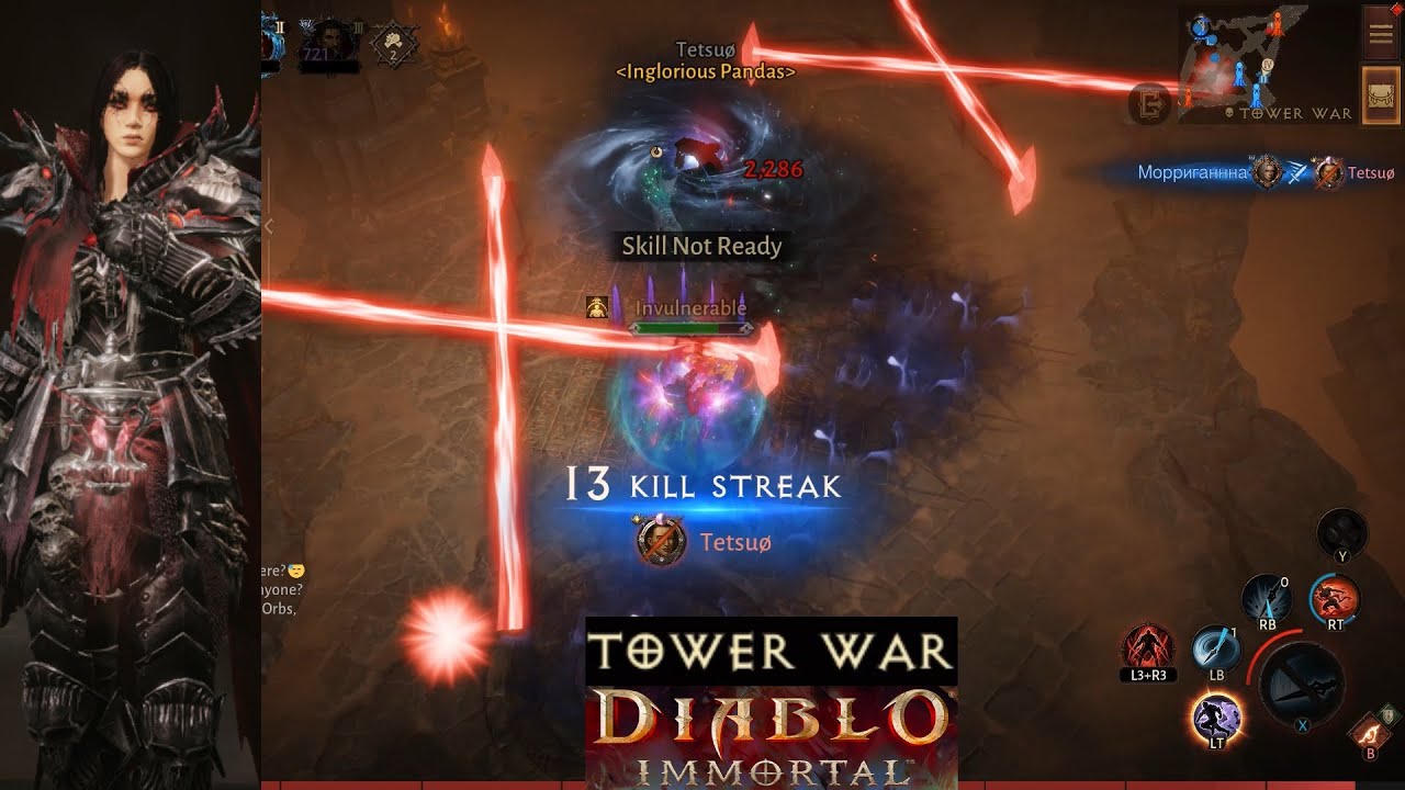 Blood Knight is not dead, but... | PvP Tower War | Diablo Immortal ...
