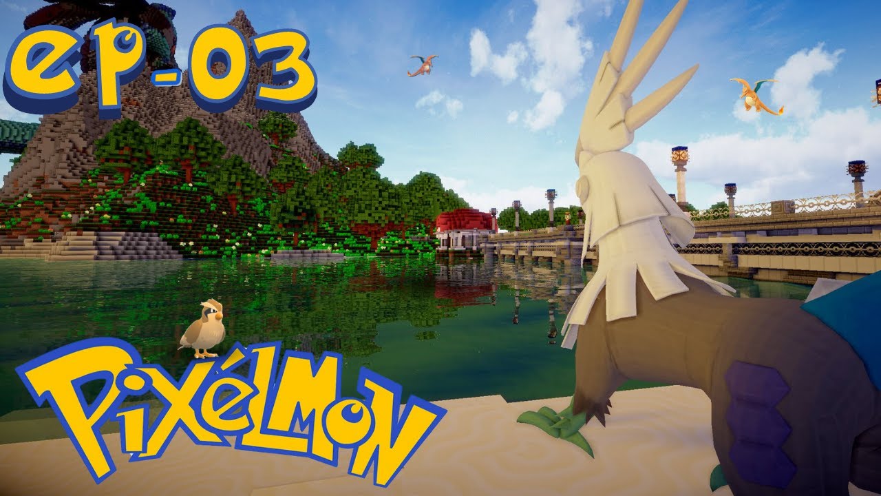 evoluindo os pokemons -pixelmon #3 - YouTube