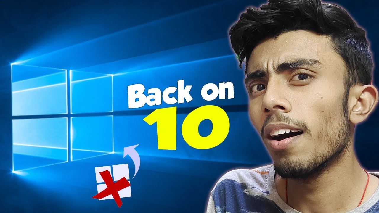 I am now Going Back to 10! Windows 11 to Windows 10 Downgrade No Data ...