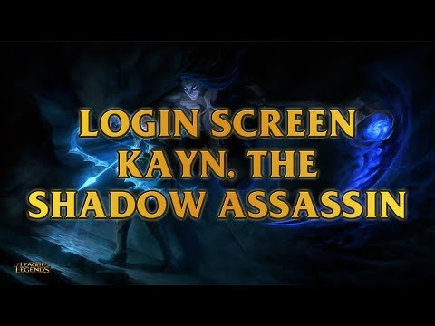 Kayn, The Shadow Assassin Login Screen