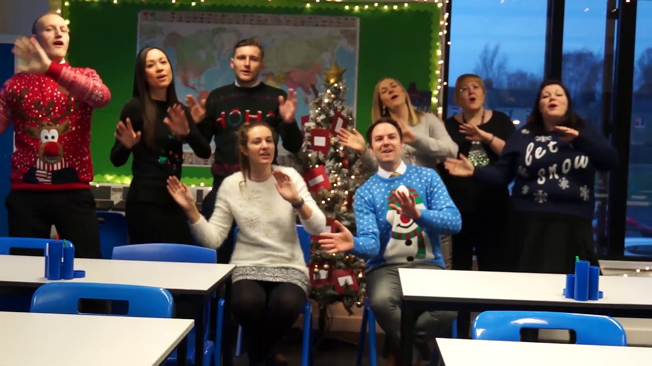 OSWBA Staff Christmas Song - Do They Know It's Christmas? - YouTube
