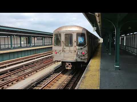 MTA NYCT Subway: Far Rockaway Bound Pullman R46 (A) Train @ Rockaway Boulevard - YouTube