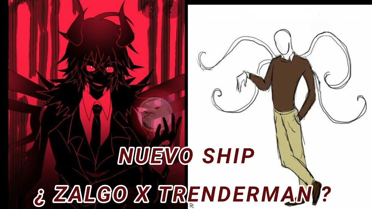 Un Nuevo Ship Nace Zalgo X Trenderman Gacha Club Candy Gacha Youtube