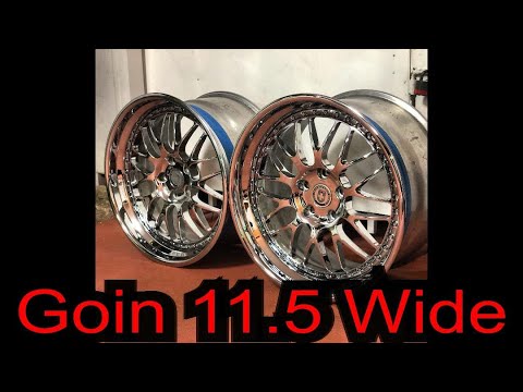 3 piece wheel assembly - YouTube