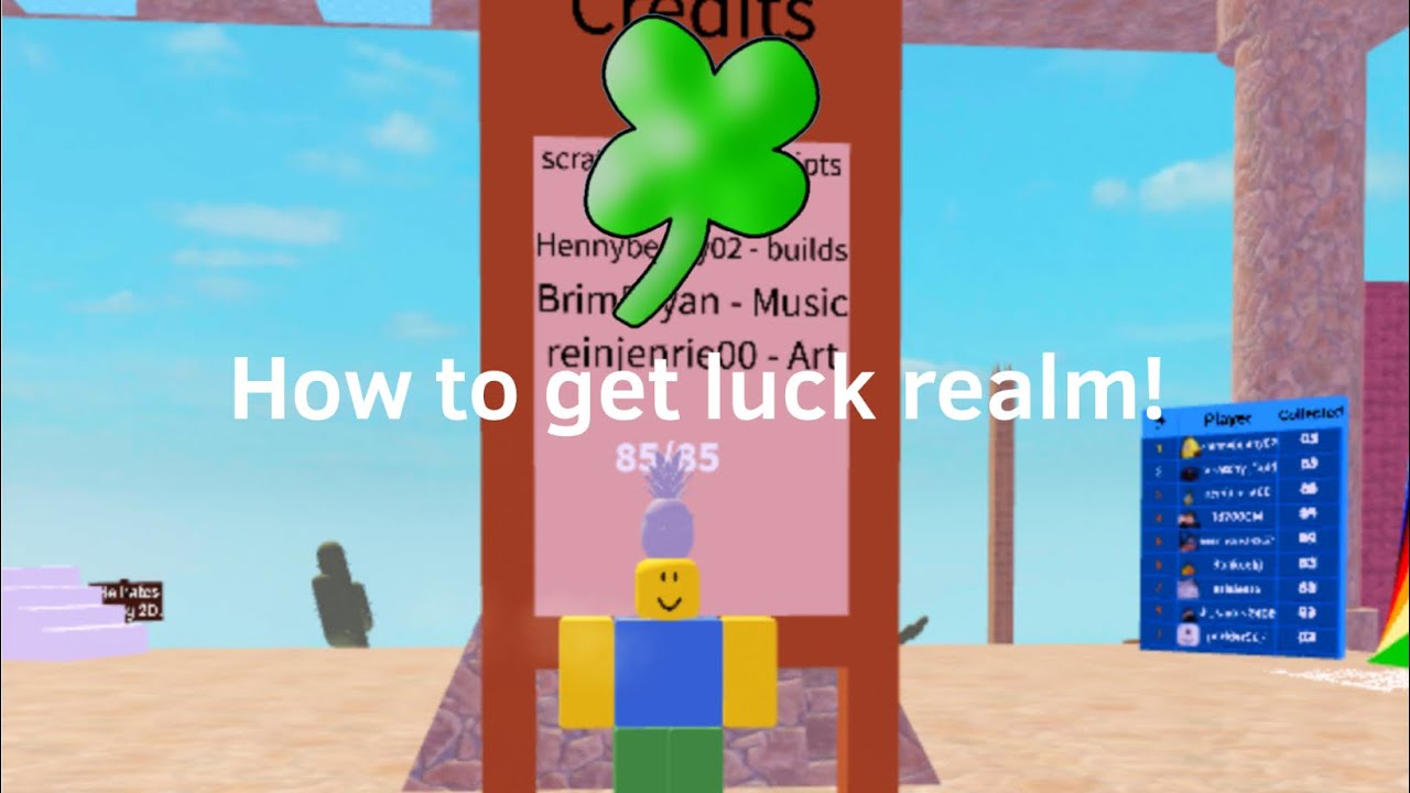 How to get Luck Realm! - YouTube