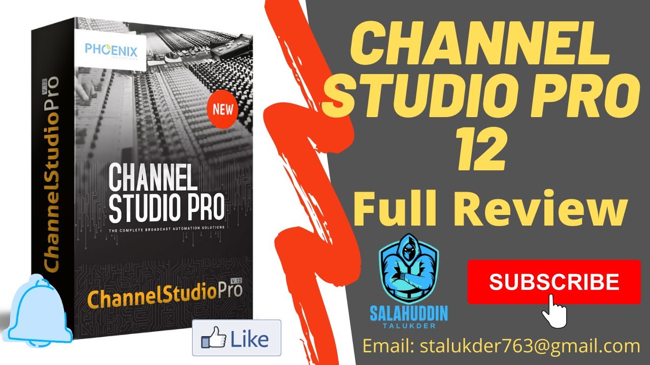 Channel Studio Pro 12 - start video channel from home | encoder ...