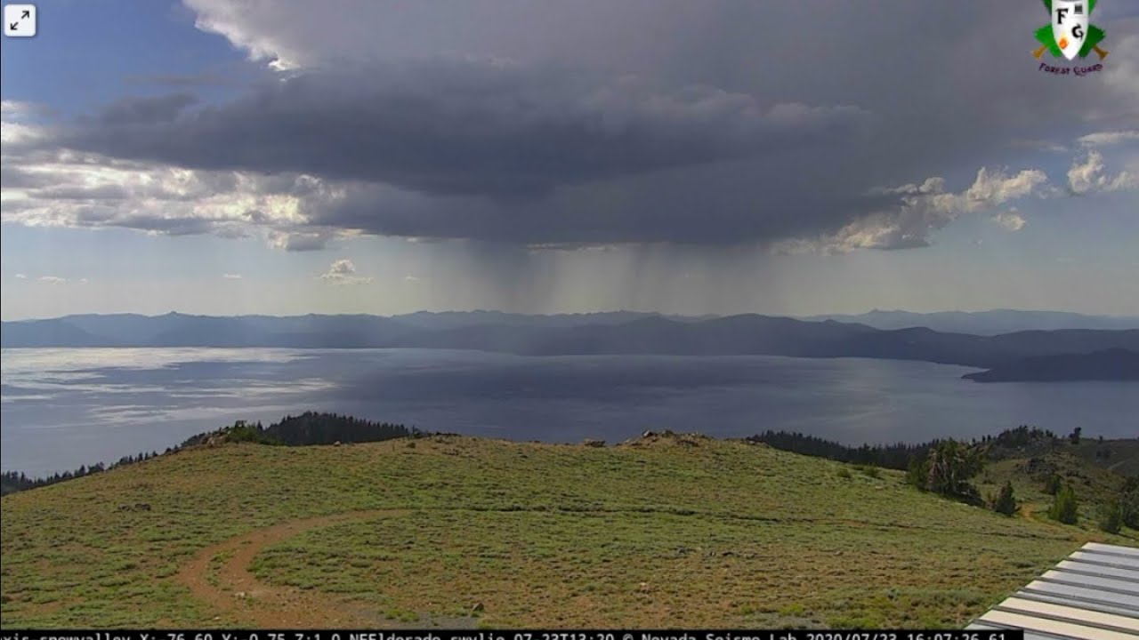 Mountain Thundershowers 7/23/2020 - YouTube