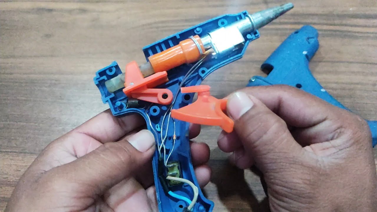 How to Repair a glue gun | How to make glue gun fixed at home - YouTube