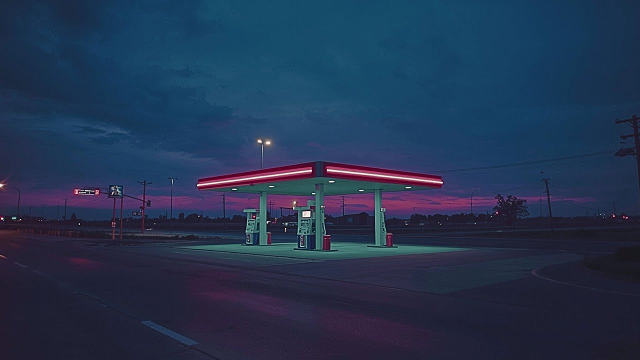 SUNSET GAS STATION 【 Synthwave • Retrowave • Dreamwave Mix 】 - YouTube