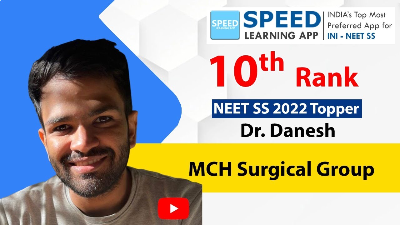 Best App for NEET SS Surgery preparation - By Dr Danesh., Rank 10, NEET ...