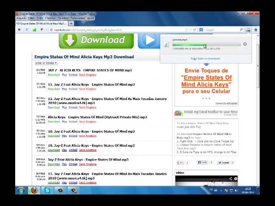 Como baixar músicas em MP3 online? - YouTube