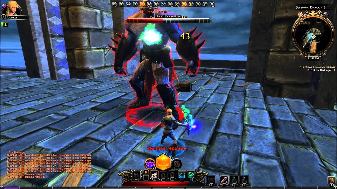 Neverwinter Scourge Warlock Level Up Guide to Defeat Harbringer - YouTube