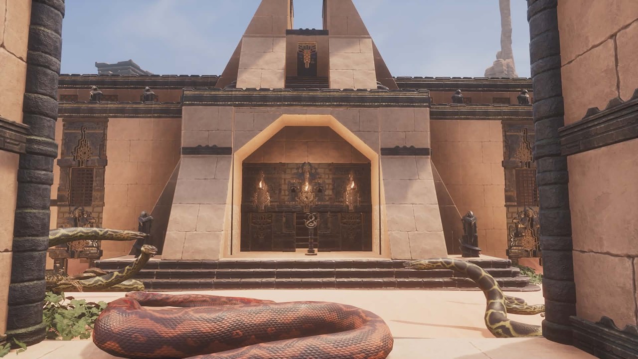 Conan Exiles - " Temple of Snakes", XBOX, no mods. - YouTube