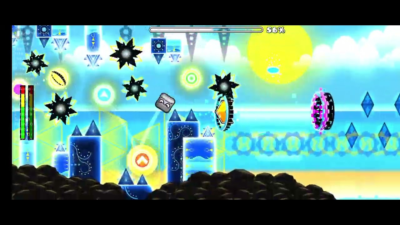 (extreme demon) tidal wave in 100% geometry dash - YouTube