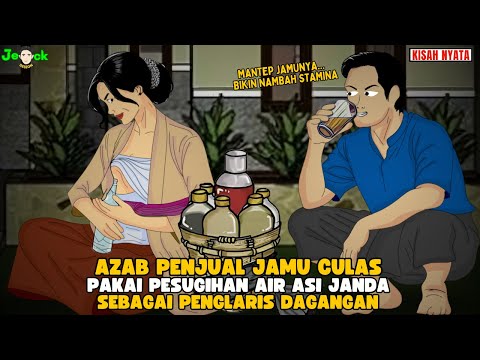 AZAB PENJUAL JAMU CULAS PAKAI PESUGIHAN AIR ASI JANDA SEBAGAI PENGLARIS || SINETRON AZAB