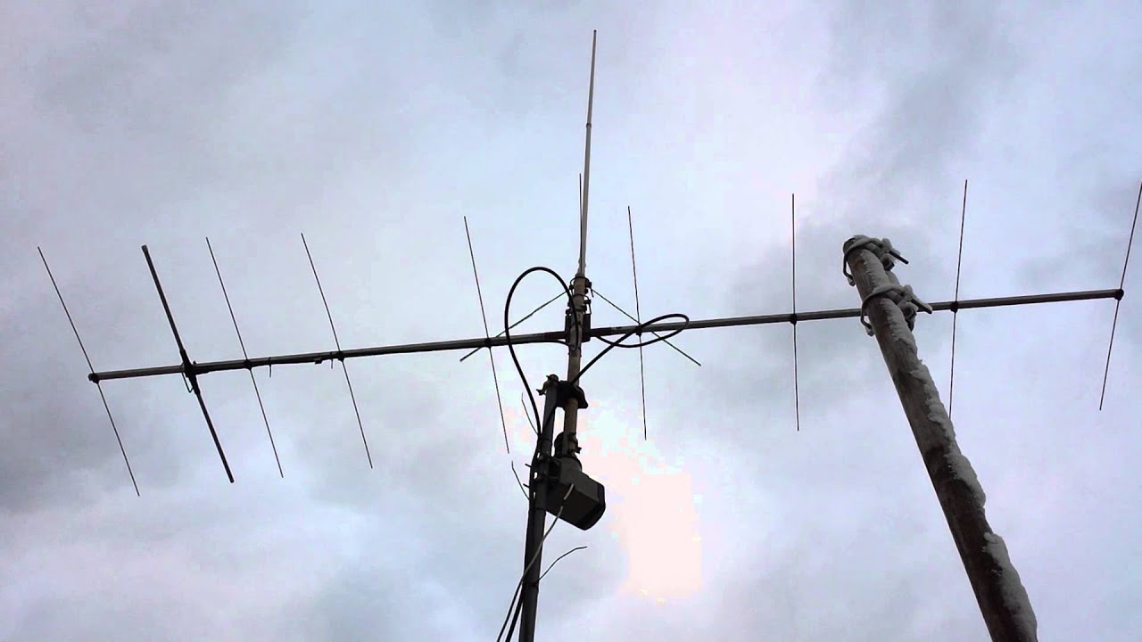 Antena F9FT przygotowana do zawodów SPAC 144 MHz - YouTube