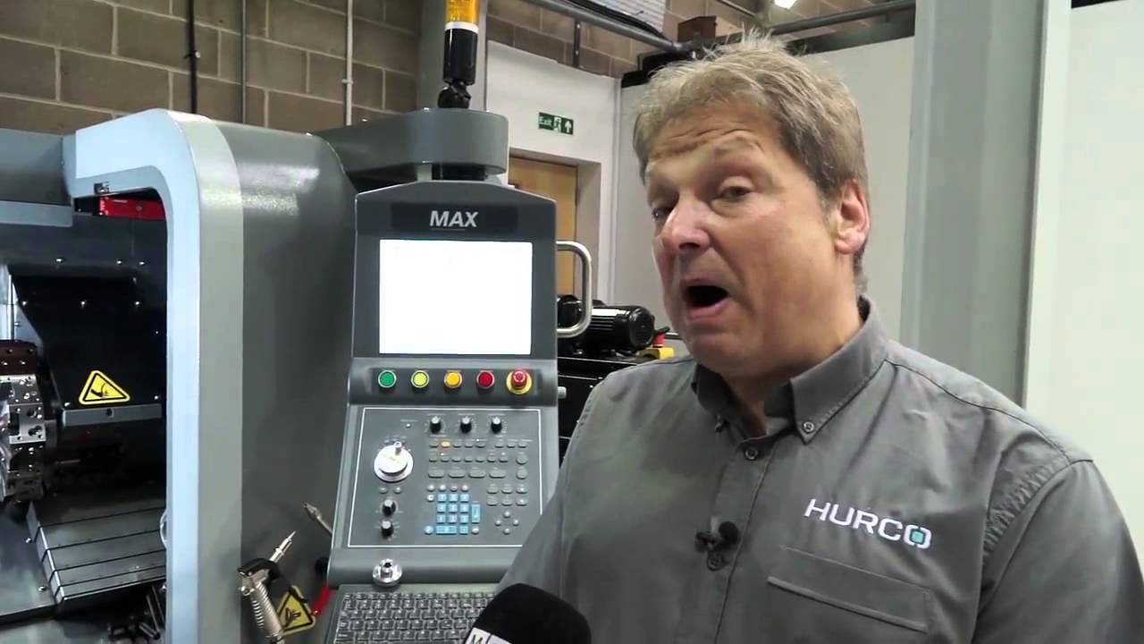 Torno CNC TM6i Hurco - YouTube