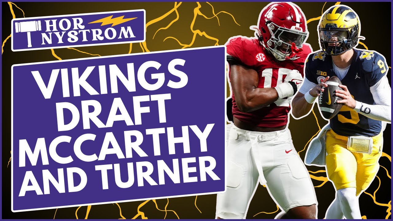 Minnesota Vikings first-round recap with Thor Nystrom - YouTube