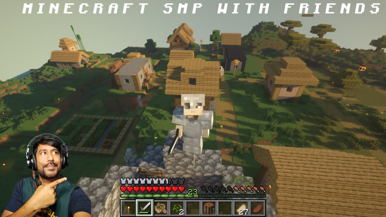 Back to Minecraft SMP with friends Day 16 #minecraft - YouTube