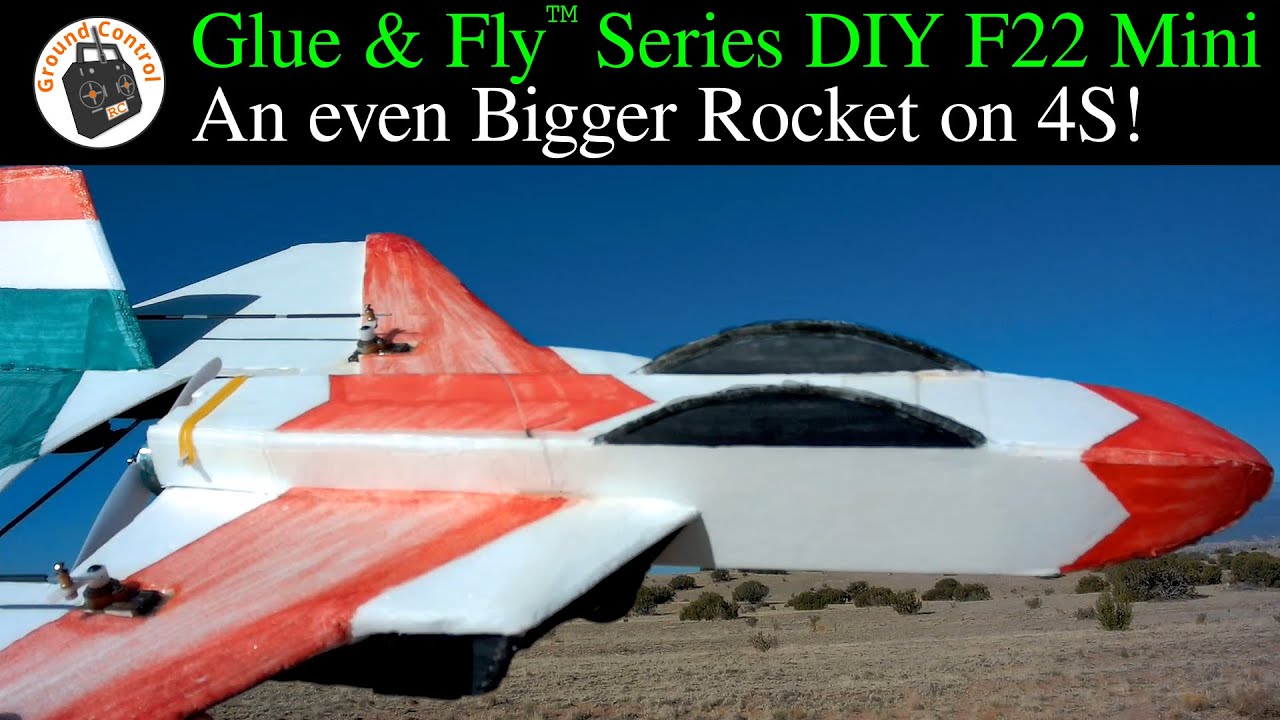 A Rocket on 3S! A Bigger Rocket on 4S! Get the Plans! Glue & Fly ...