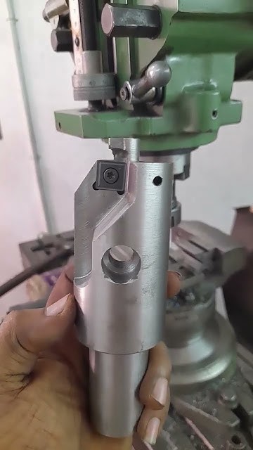 Dia:49:3U Drill rough and 50 finishing micro boring bar - YouTube