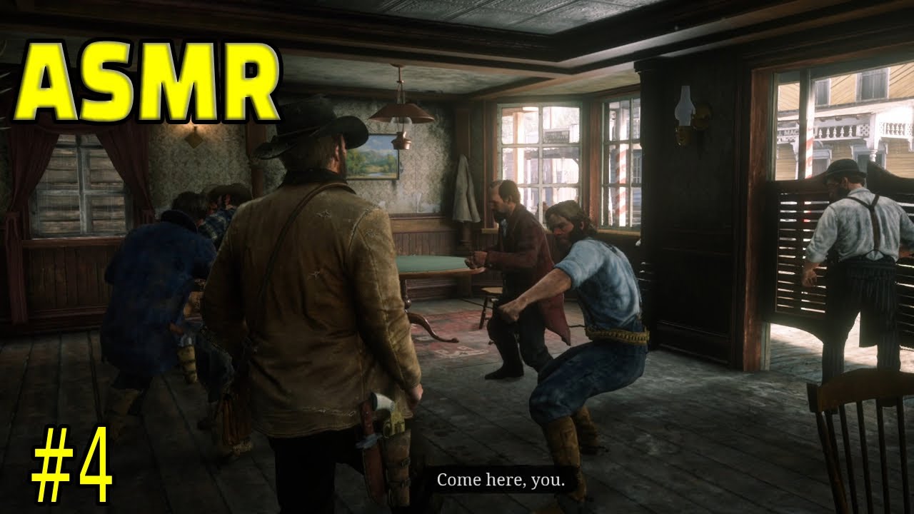 Red Dead Redemption 2 ASMR | Exploring Valentine Doesn't Go As Planned ...