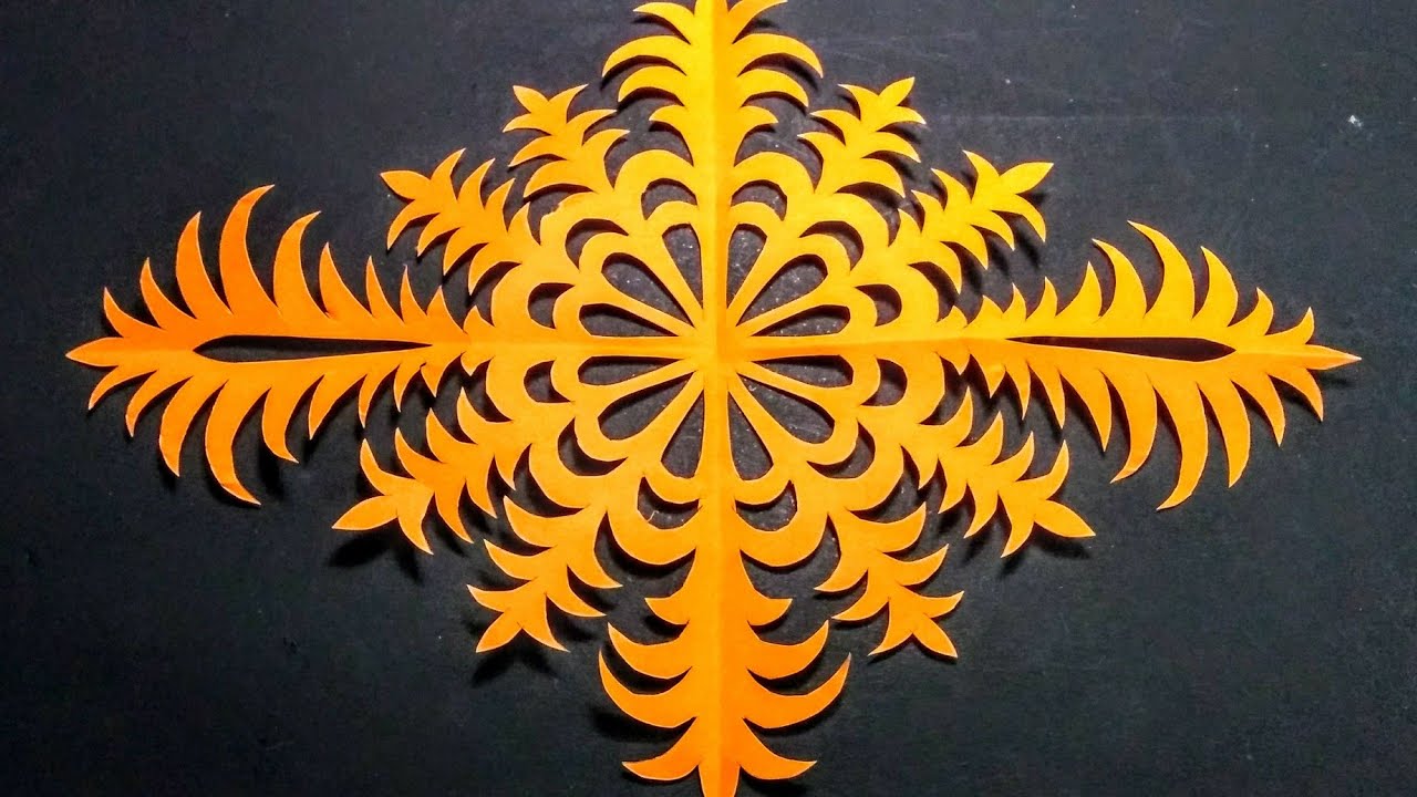 Beautiful paper design | easy paper cutting art | paper craft | paper ...