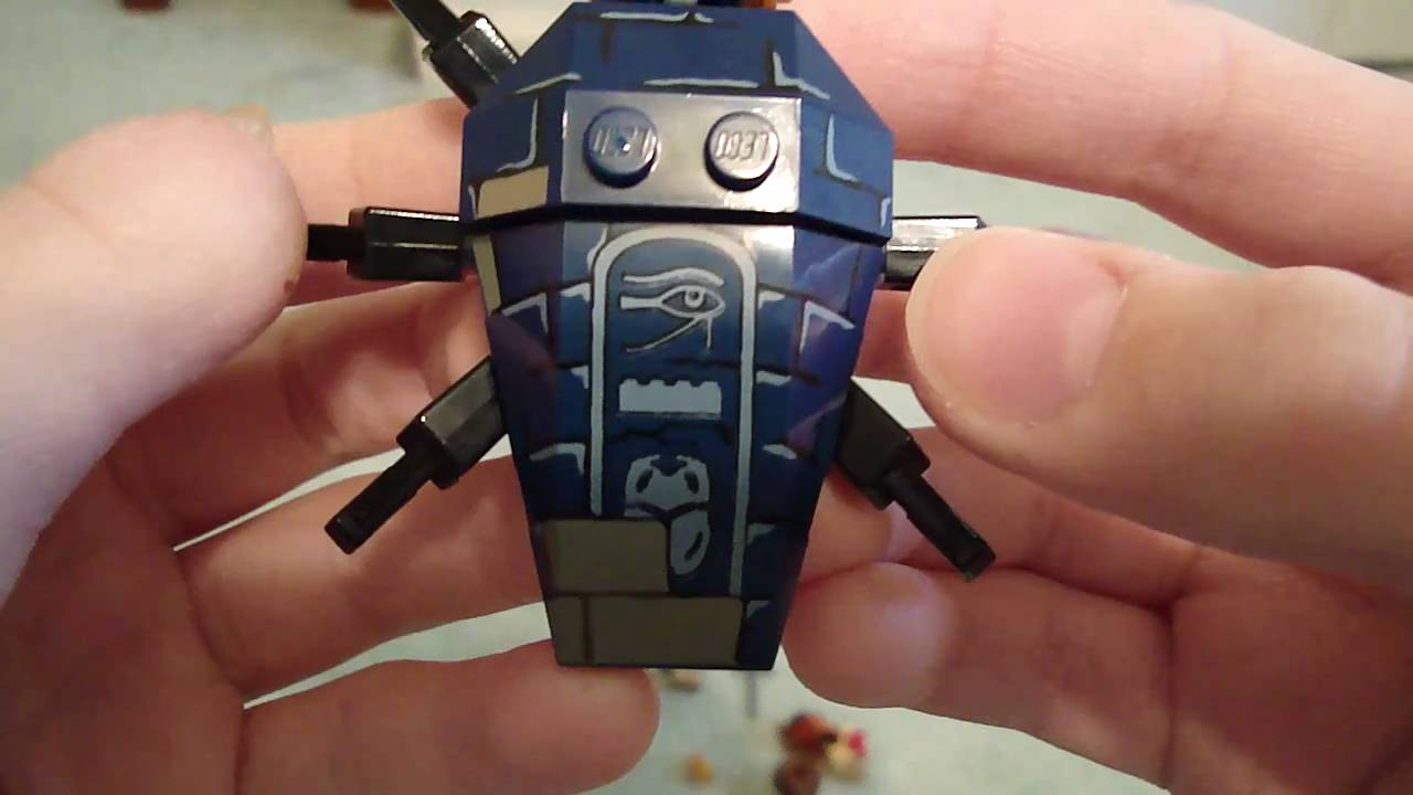 LEGO Pharaohs Quest Scarab Attack Review - YouTube