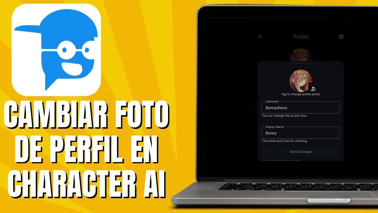 Cómo CAMBIAR La Foto De Perfil En CHARACTER AI | Poner Foto De Perfil ...