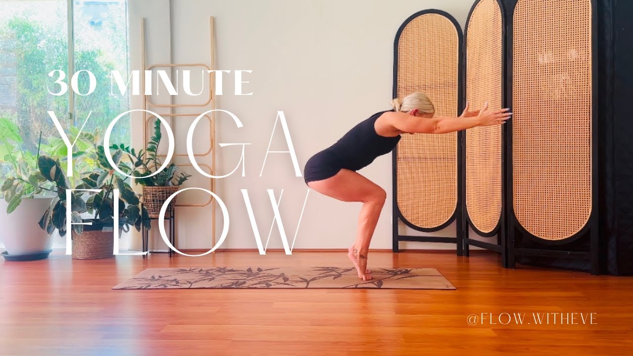 30-Minute Full-Body Yoga Flow for Strength & Flexibility | Day 18 Core Reset Challenge - YouTube