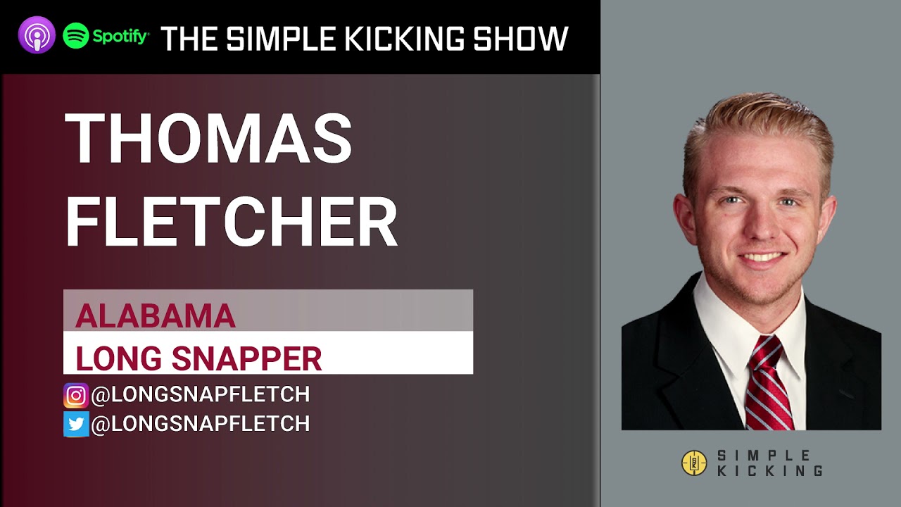 Thomas Fletcher, Alabama, Long Snapper, 2021 NFL Draft - YouTube