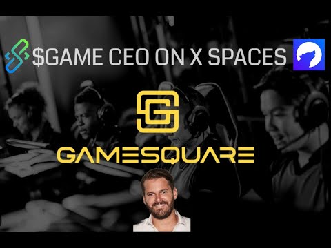 $GAME CEO Panel Discussion on X Spaces - YouTube