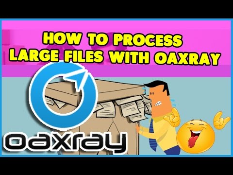 How to Process Large Files with OAXRAY for Amazon fba reseller - YouTube