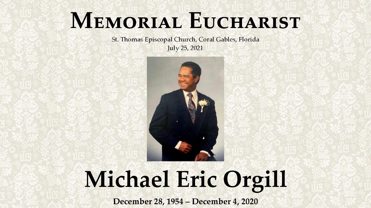 Memorial for Michael Orgill - YouTube