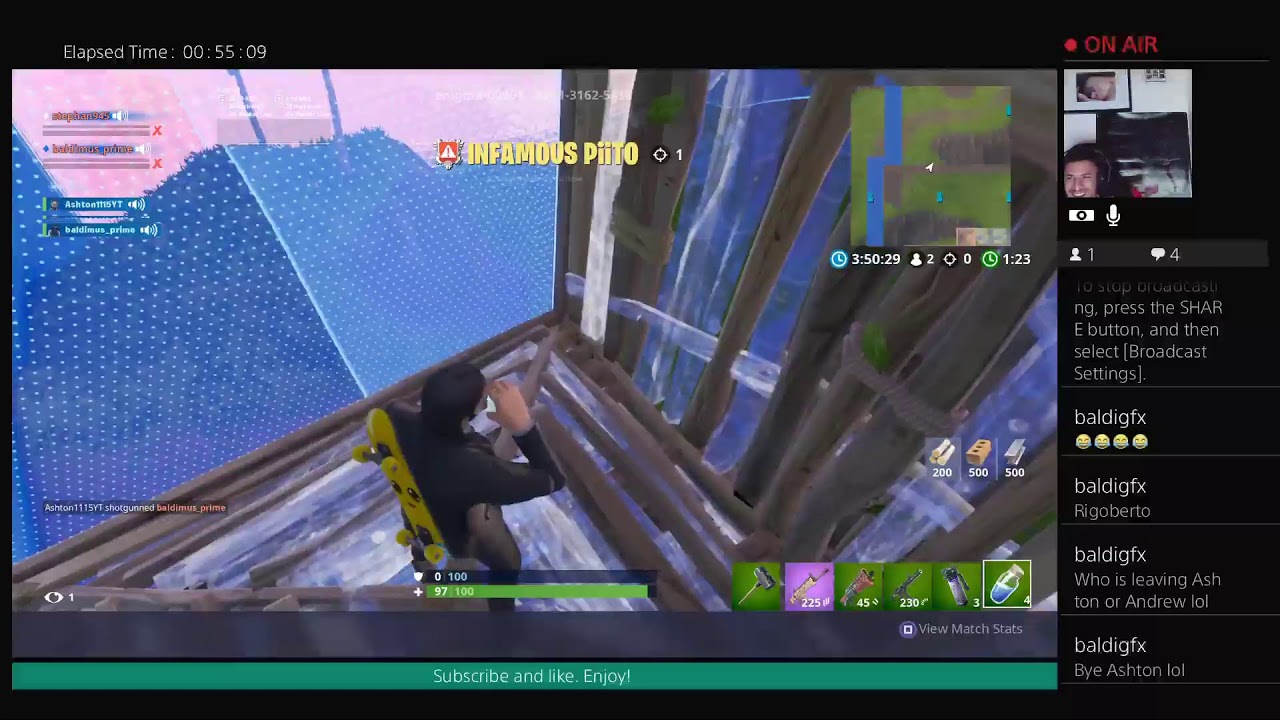 Fortnite battle royalty squad - YouTube