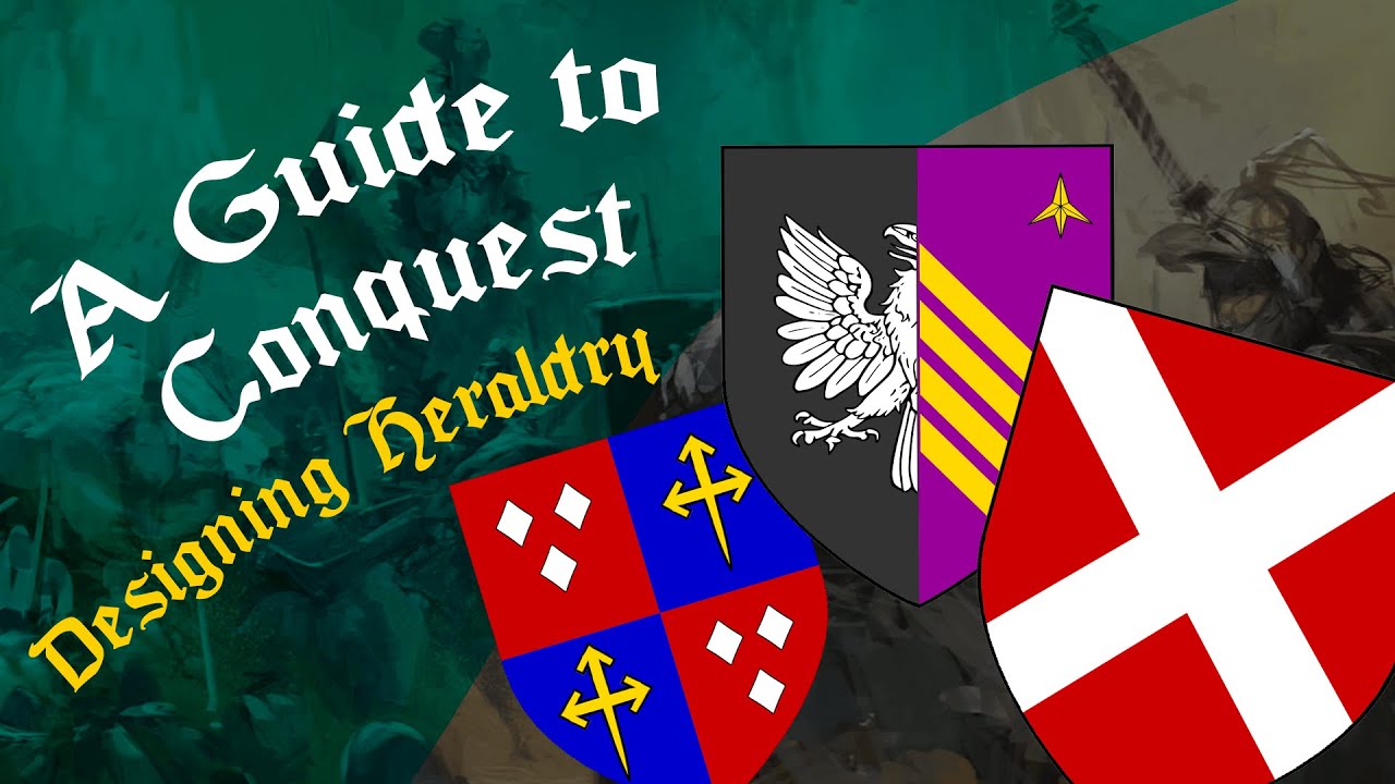 4 Minutes on Designing Heraldry for Conquest! - YouTube