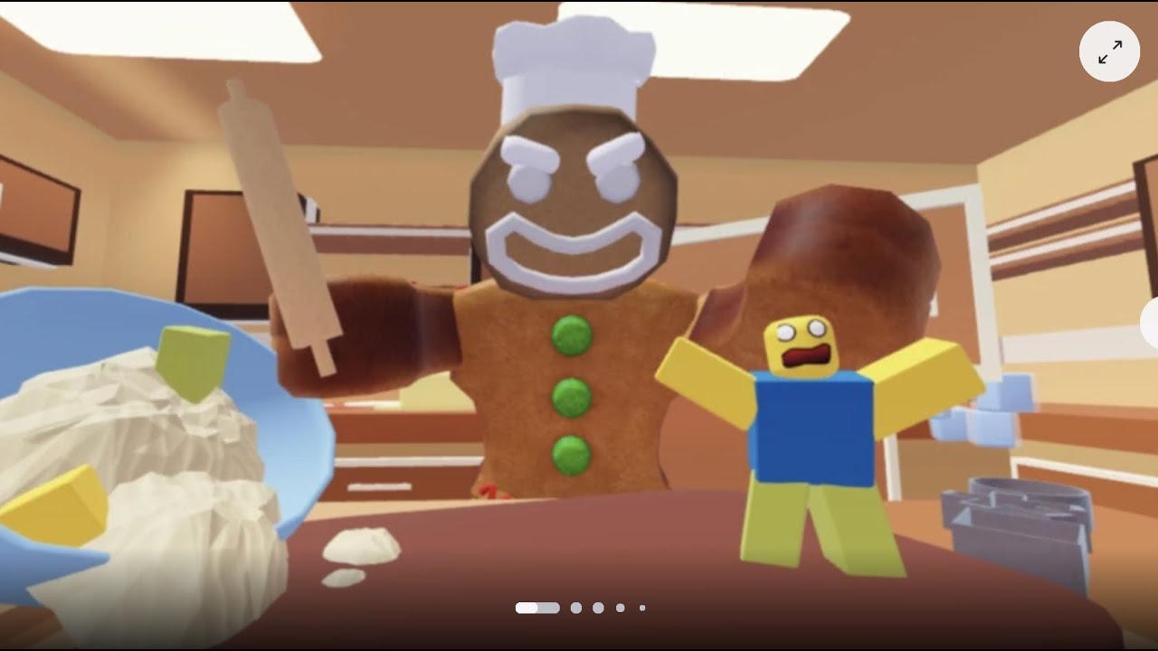 ESCAPE THE EVIL GINGERBREAD MAN!!!! Roblox obby - YouTube