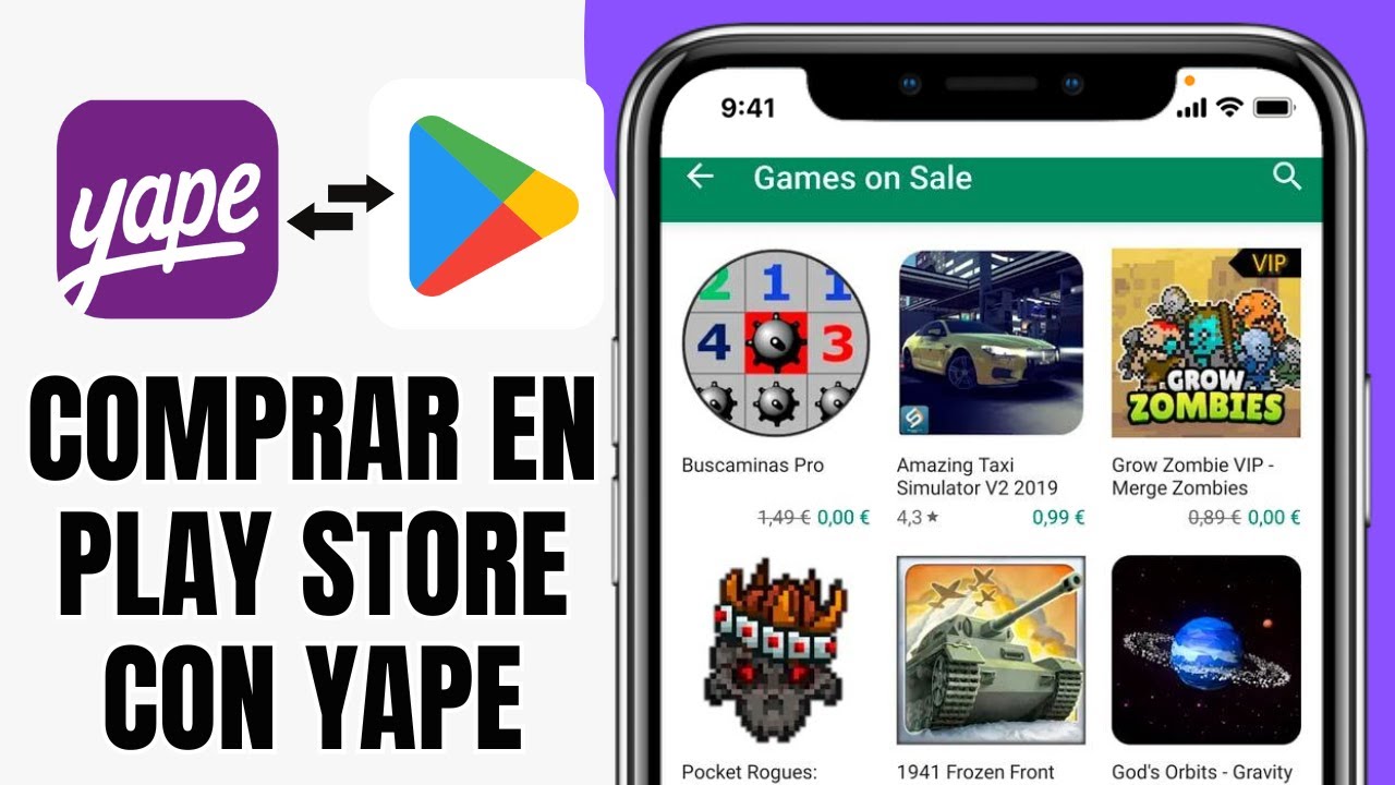 Cómo COMPRAR En Play Store Con YAPE - YouTube