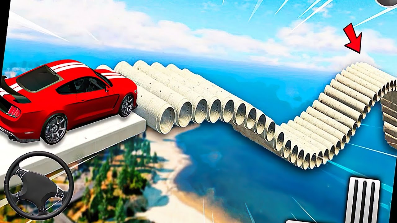 Impossible Stunt Car Ramp 2023 | Car Stunt Game | Android Game | King ...